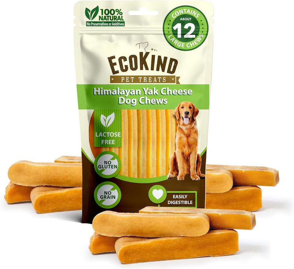 100% Natural Himalayan Yak Milk Chews & Sticks for Dogs – EcoKind Pet ...